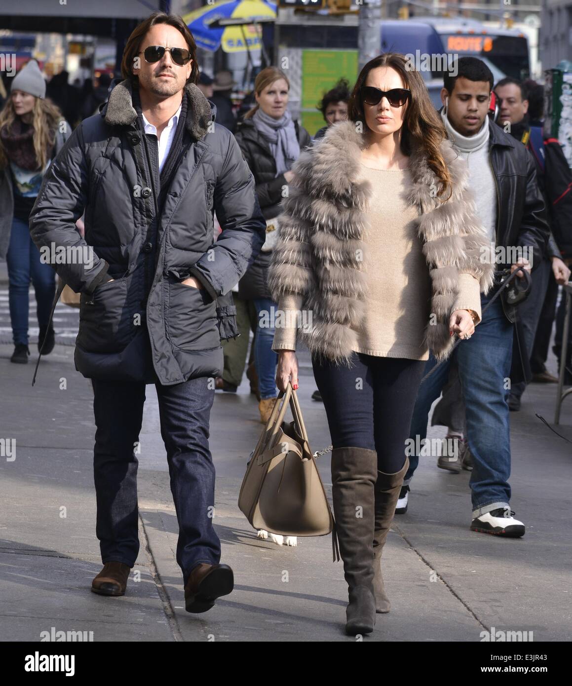Tamara Ecclestone and husband Jay Rutland in Soho Featuring: Tamara ...