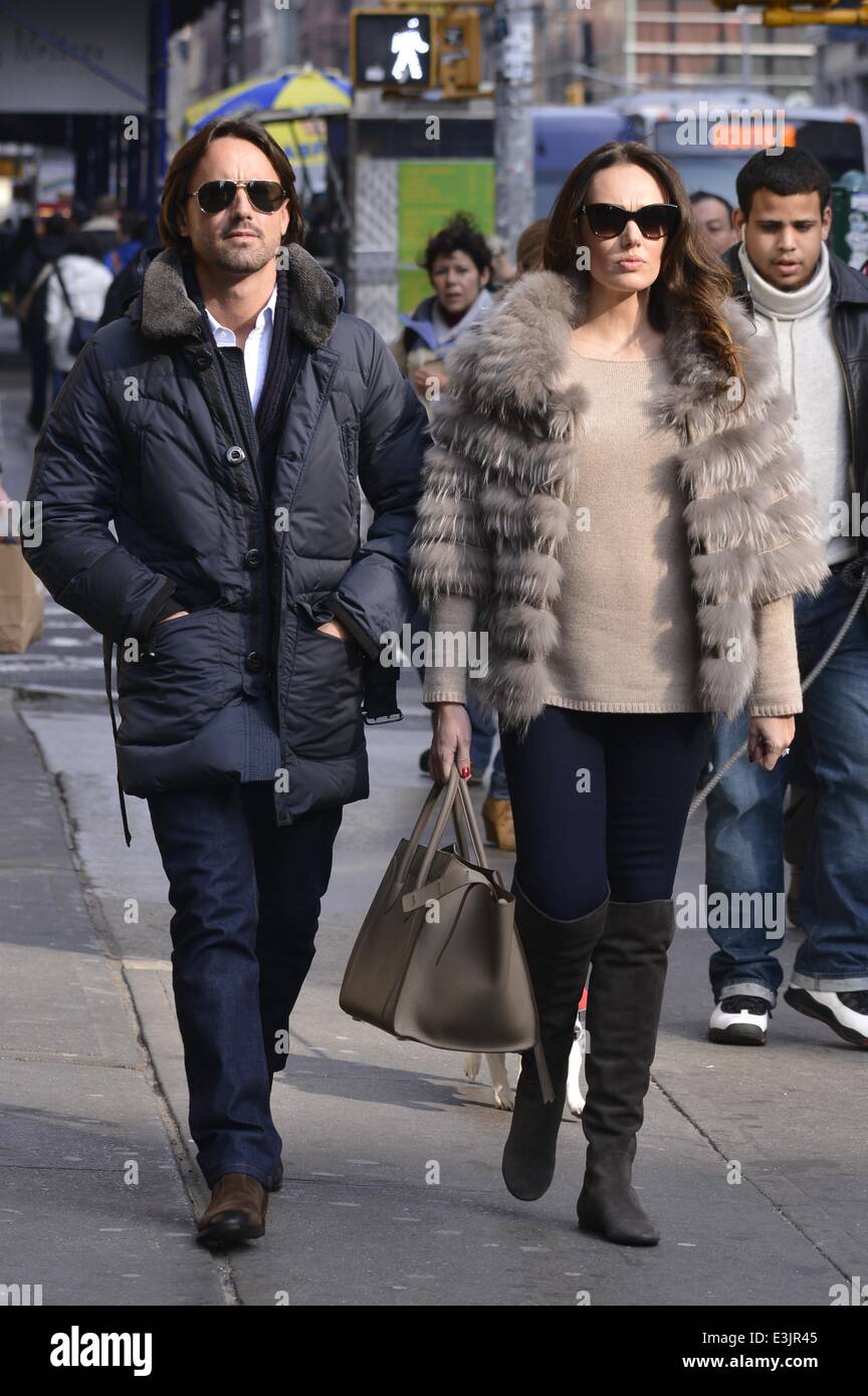 Tamara Ecclestone and husband Jay Rutland in Soho Featuring: Tamara ...