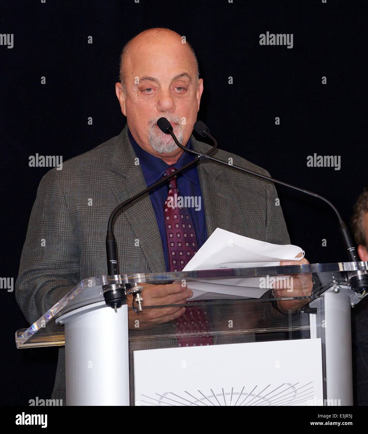 Billy Joel and Madison Square Garden hold press conference at Delta ...