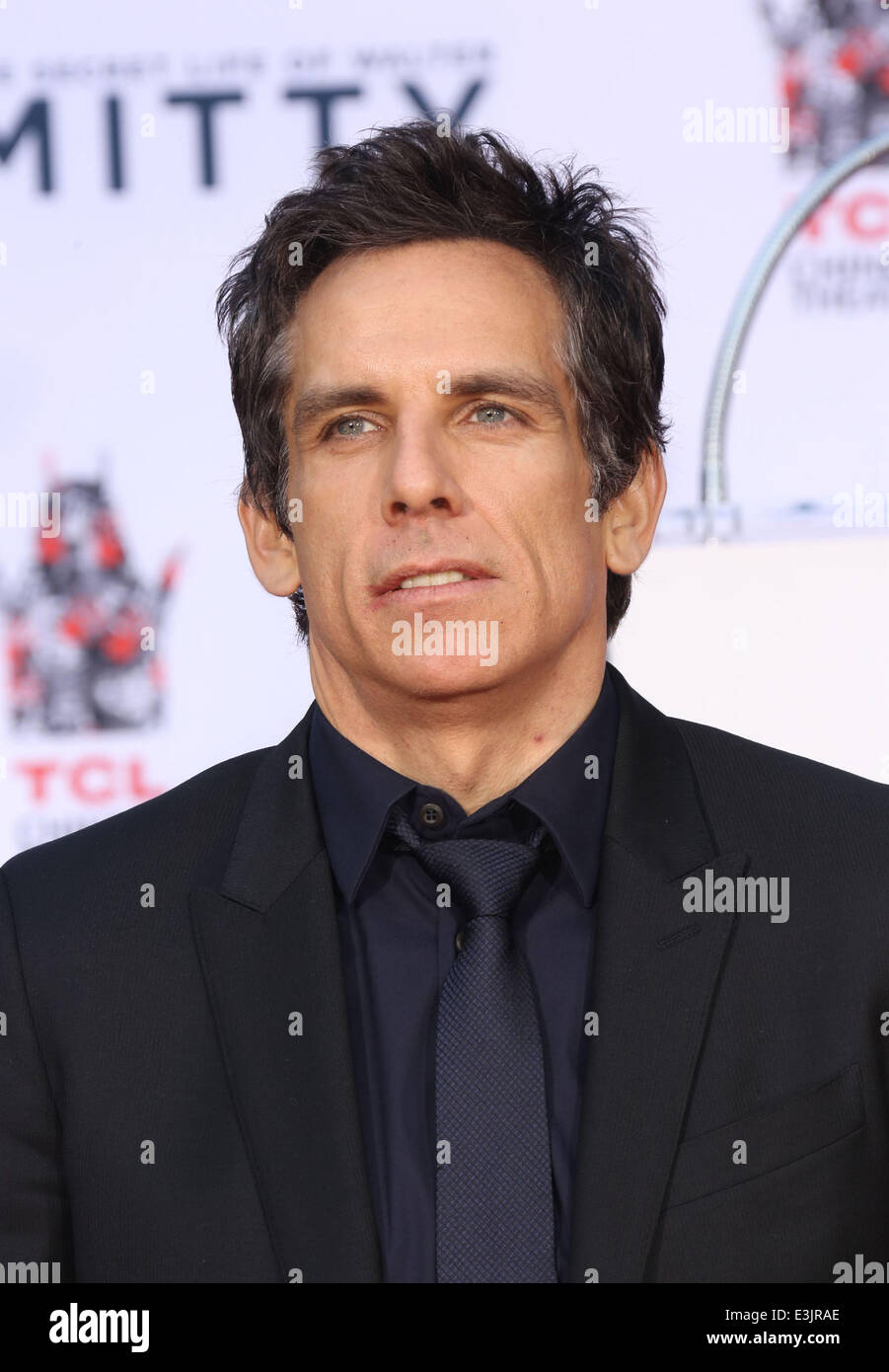 Ben Stiller Hand/Footprint Ceremony At TCL Chinese Theatre Featuring ...