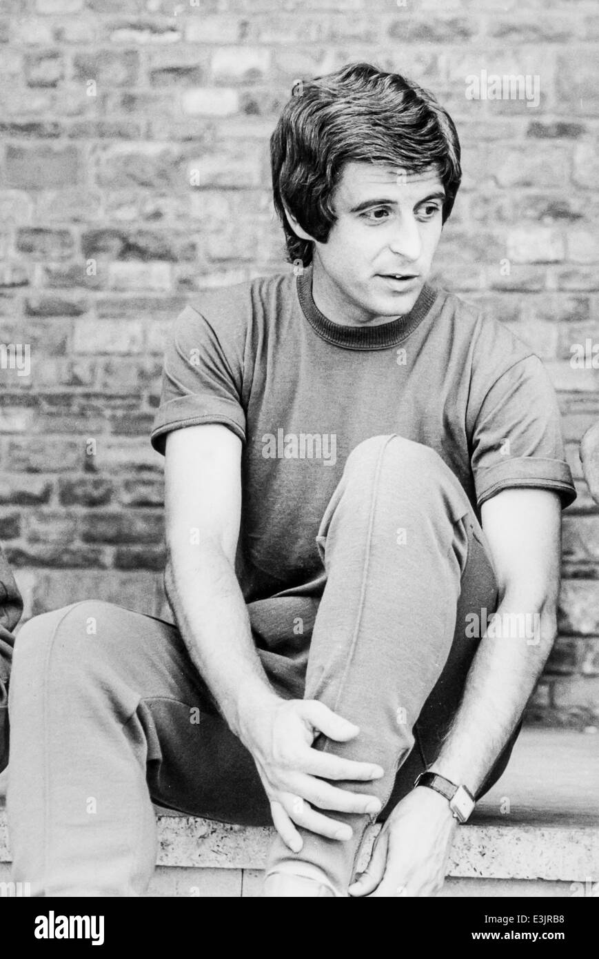 Italian footballer gianni rivera Black and White Stock Photos & Images ...