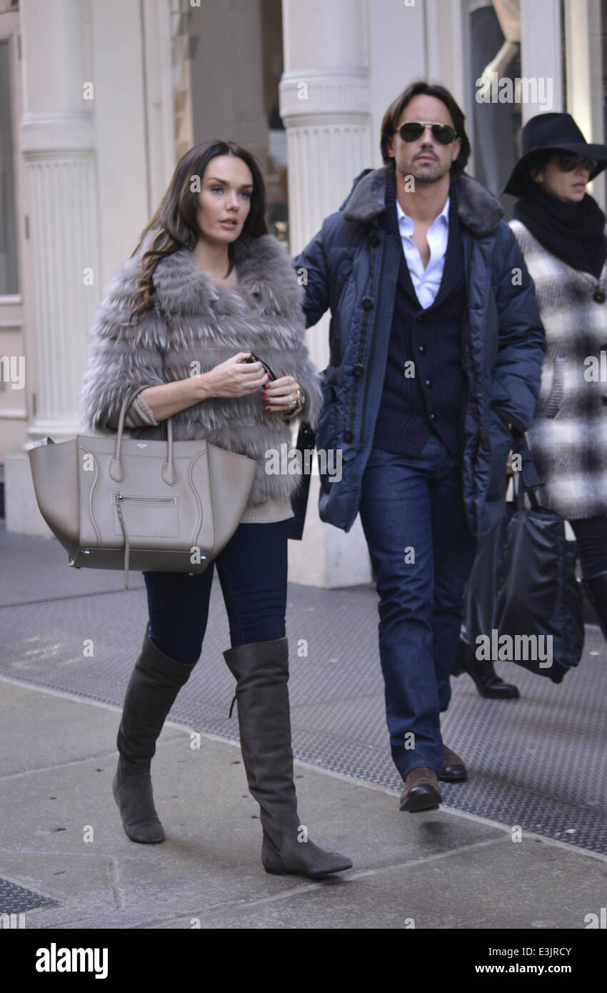 Tamara Ecclestone and husband Jay Rutland in Soho Featuring: Tamara ...