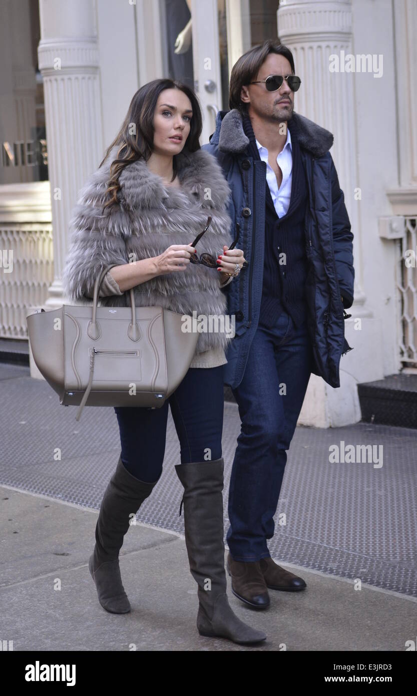 Tamara Ecclestone and husband Jay Rutland in Soho Featuring: Tamara ...