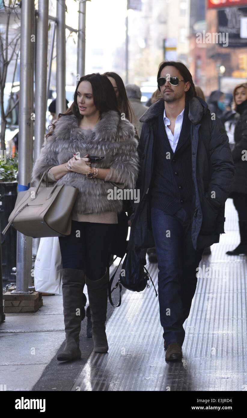 Tamara Ecclestone and husband Jay Rutland in Soho Featuring: Tamara ...