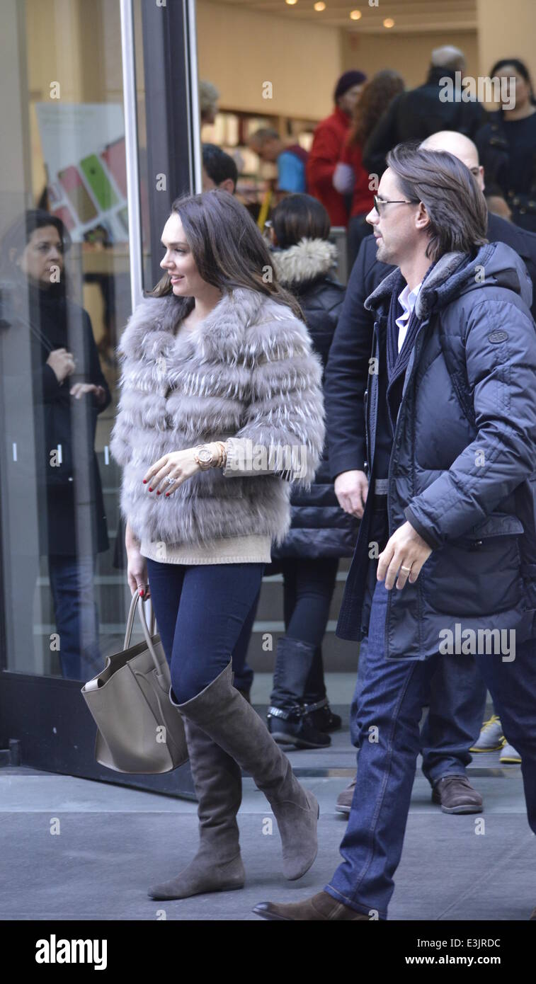 Tamara Ecclestone and husband Jay Rutland in Soho Featuring: Tamara ...