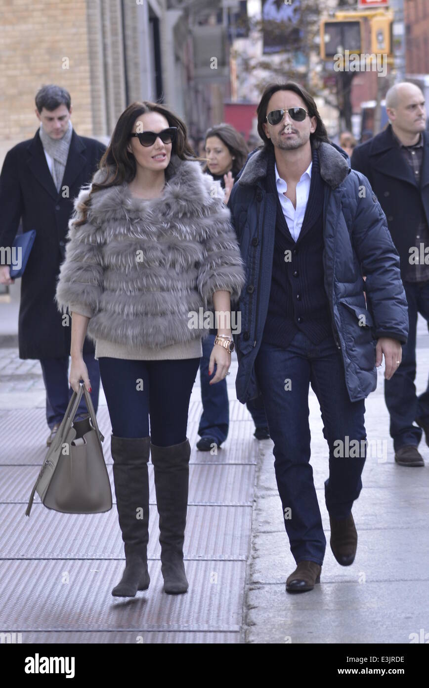 Tamara Ecclestone and husband Jay Rutland in Soho Featuring: Tamara ...