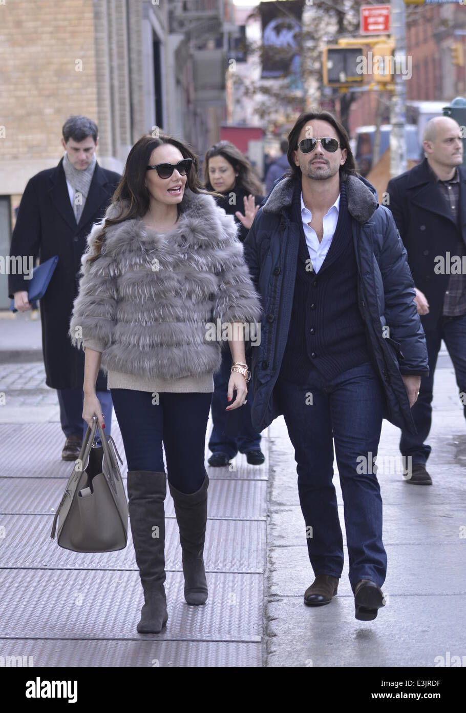 Tamara Ecclestone and husband Jay Rutland in Soho Featuring: Tamara ...