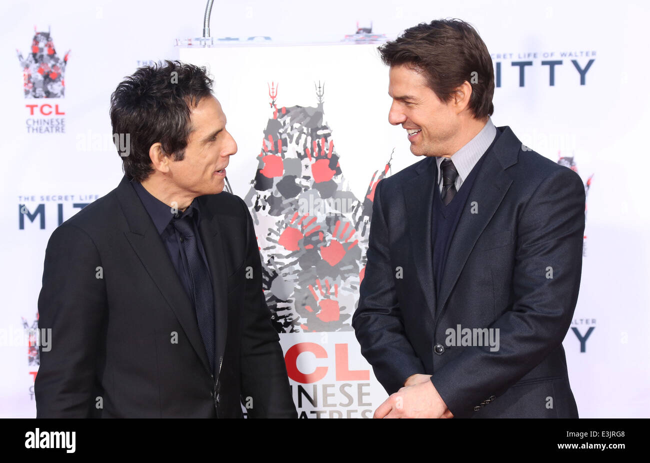 Ben Stiller Hand/Footprint Ceremony At TCL Chinese Theatre Featuring ...