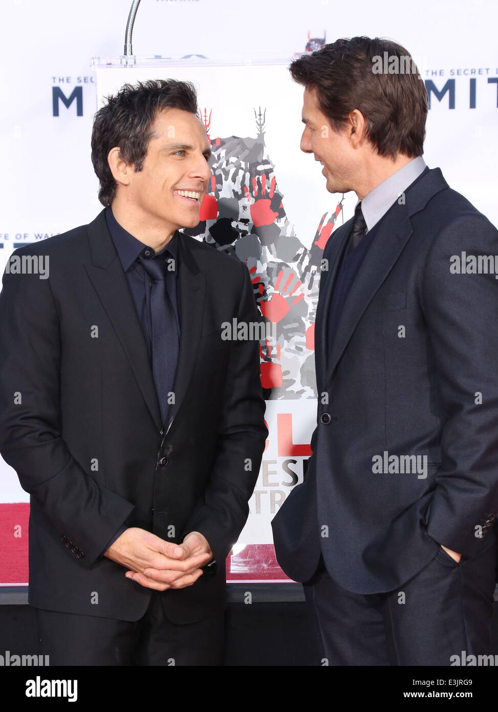 Ben Stiller Hand/Footprint Ceremony At TCL Chinese Theatre Featuring ...