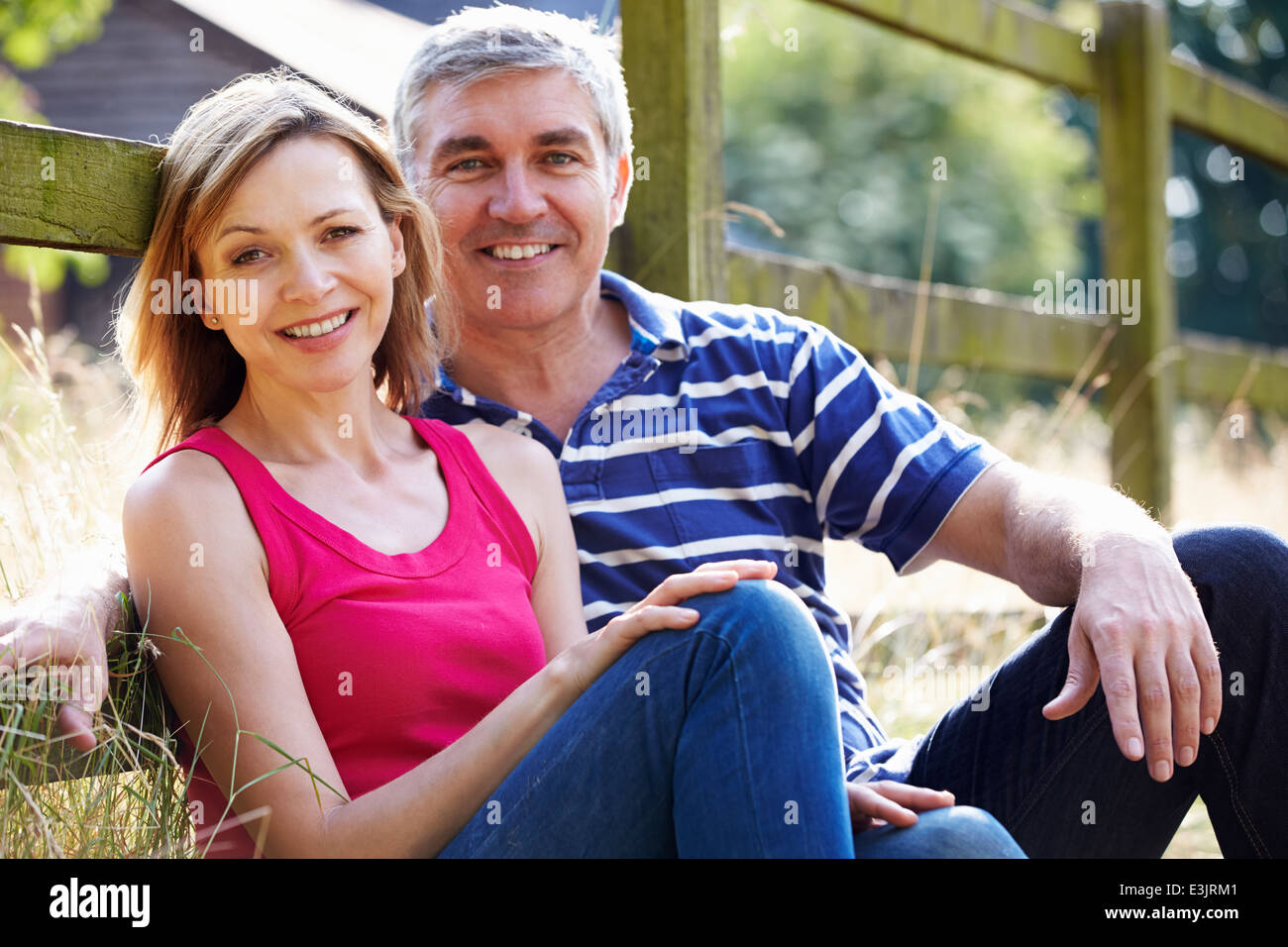 Happy Middle Aged People