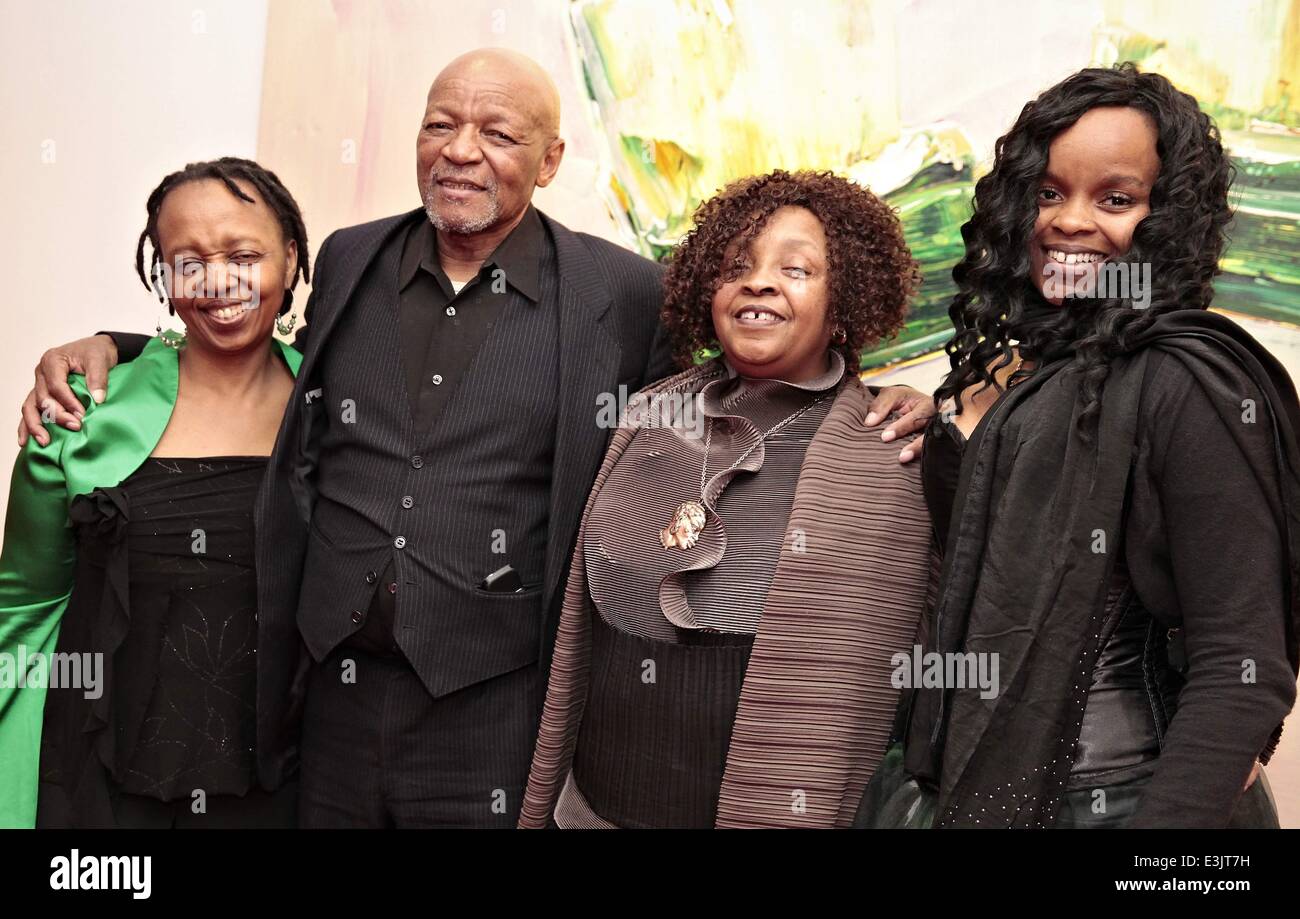 Celebrities arriving for the musical premiere of Sister Act at Stage ...