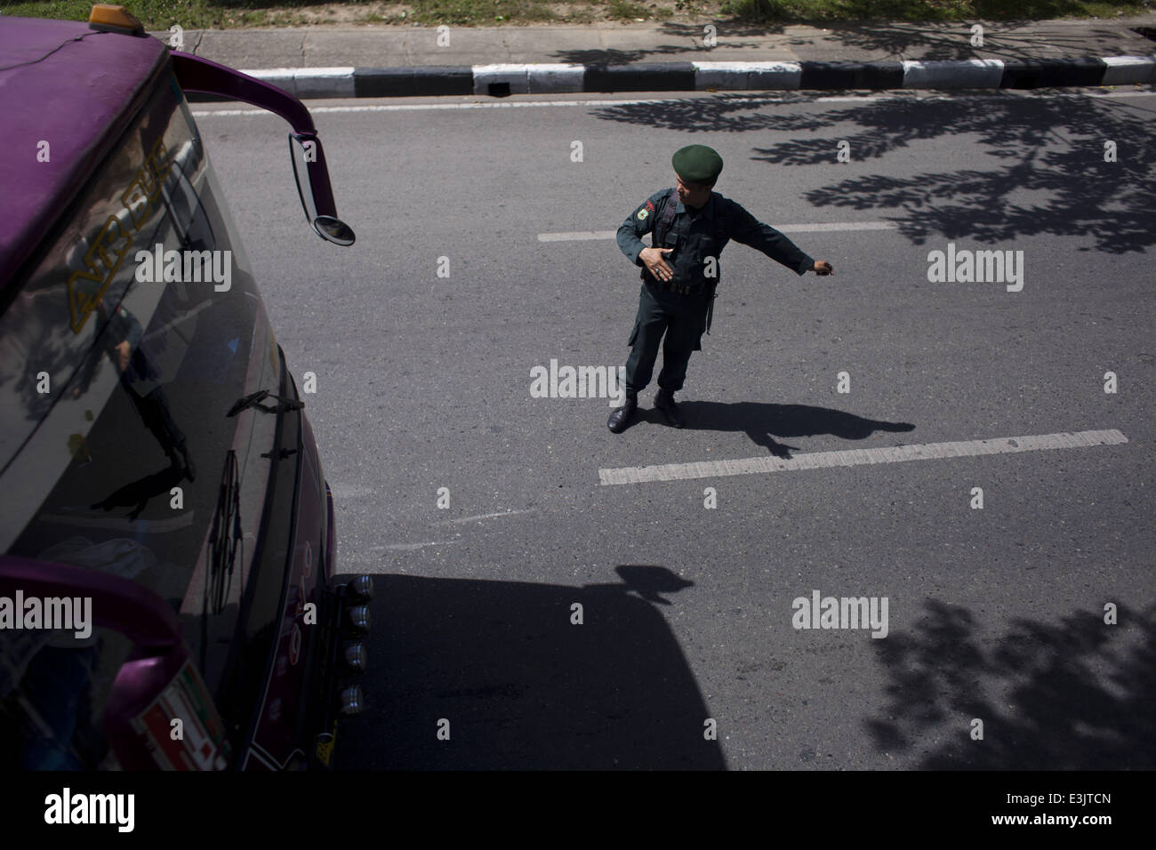 Banda Aceh, Aceh, Indonesia. 24th June, 2014. Special Sharia police ...