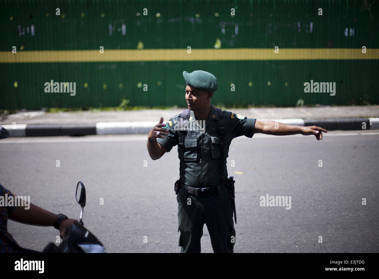 Banda Aceh, Aceh, Indonesia. 24th June, 2014. Special Sharia police ...