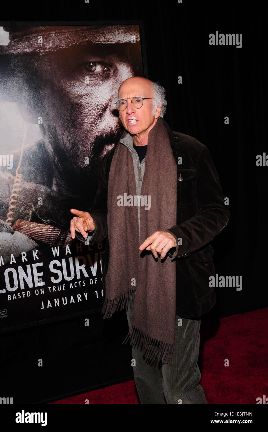 NY screening of Lone Survivor Featuring: larry david Where: NY, New ...