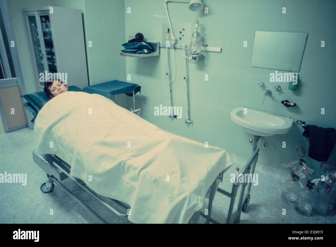 children in a hospital room,70's Stock Photo - Alamy