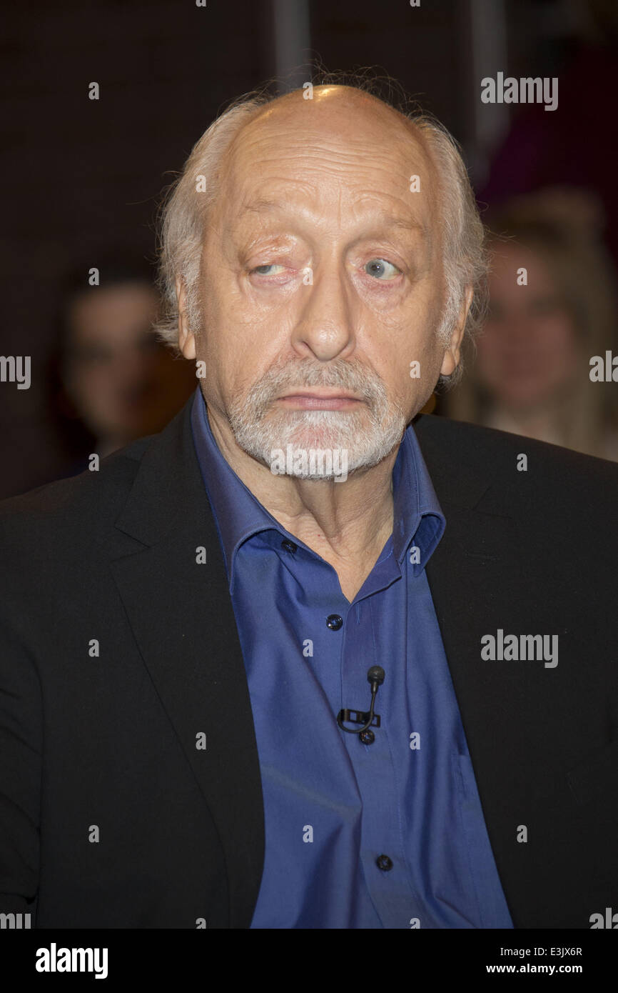 German ZDF TV talkshow Markus Lanz at Fernsehmacher-Studio Featuring ...