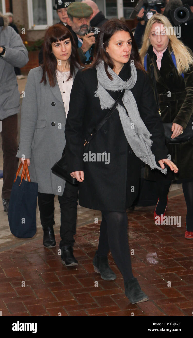 Francesca and Elisabetta Grillo arrive at Isleworth Crown Court for the ...