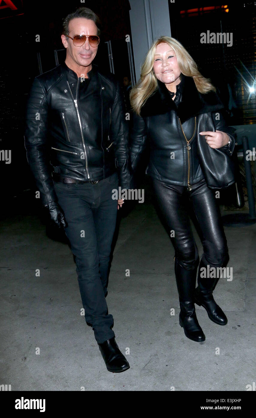 Jocelyn wildenstein and lloyd klein hi-res stock photography and images ...