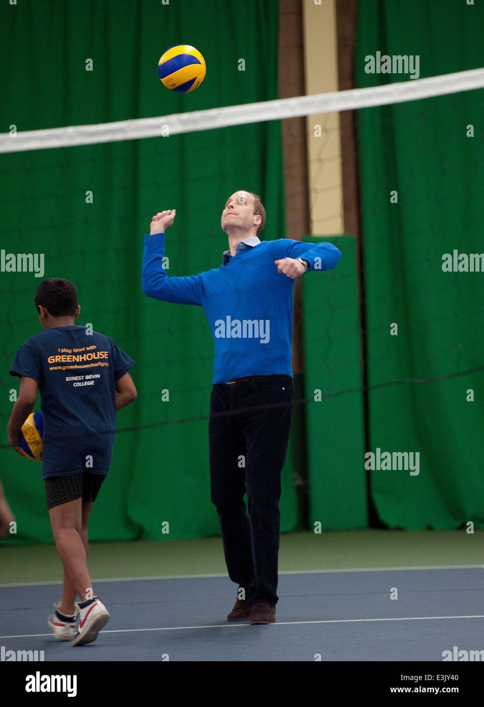 Prince William, Duke of Cambridge visits a Coach Core apprentice ...