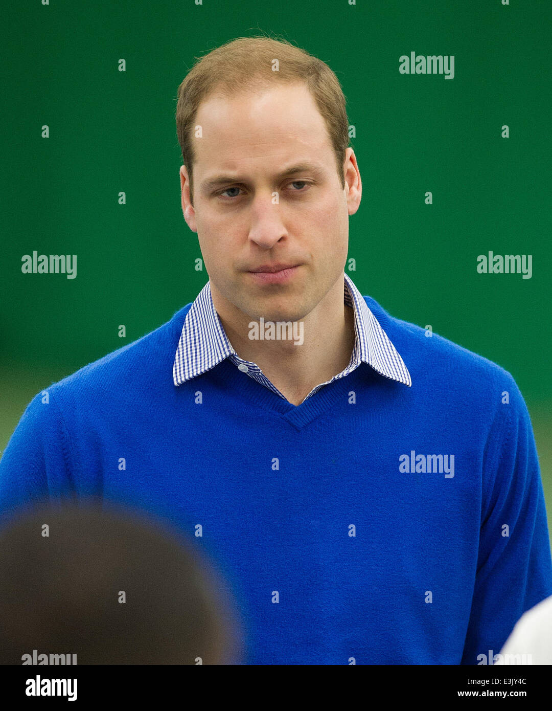 Prince William, Duke of Cambridge visits a Coach Core apprentice ...