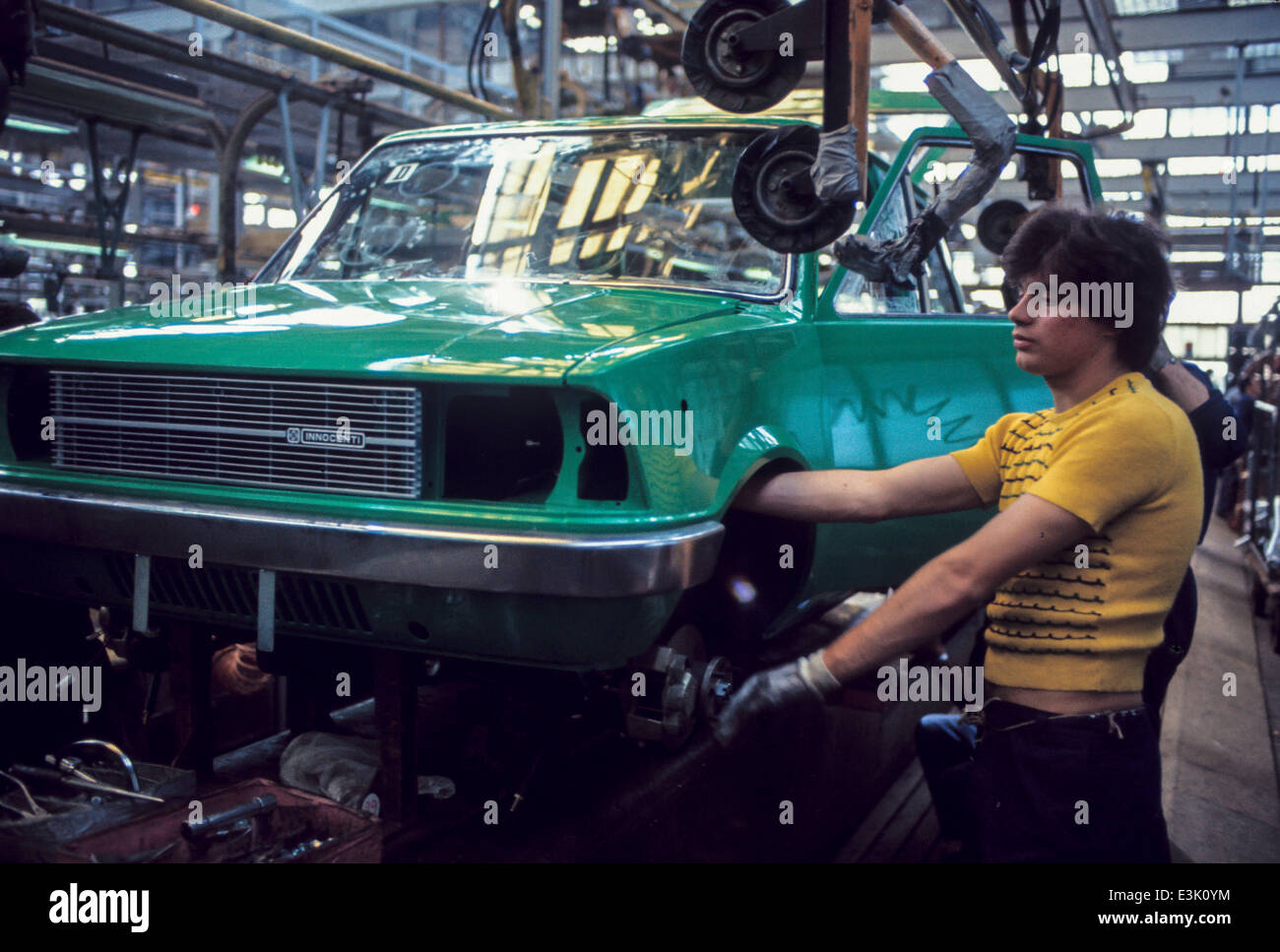 Innocenti factory lambrate hi-res stock photography and images - Alamy