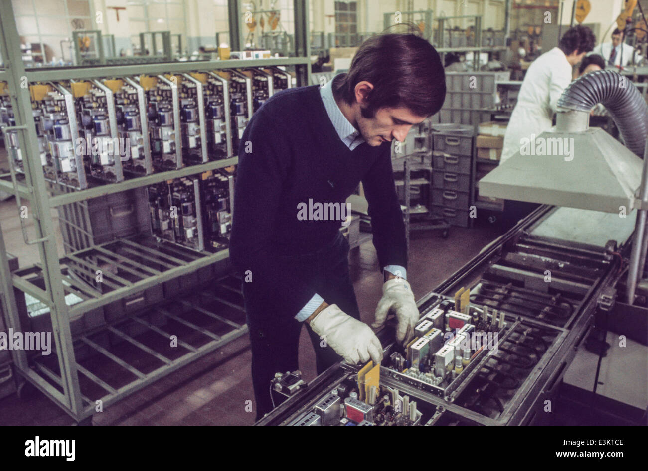 Electronics Assembly Line Stock Photos & Electronics Assembly Line ...