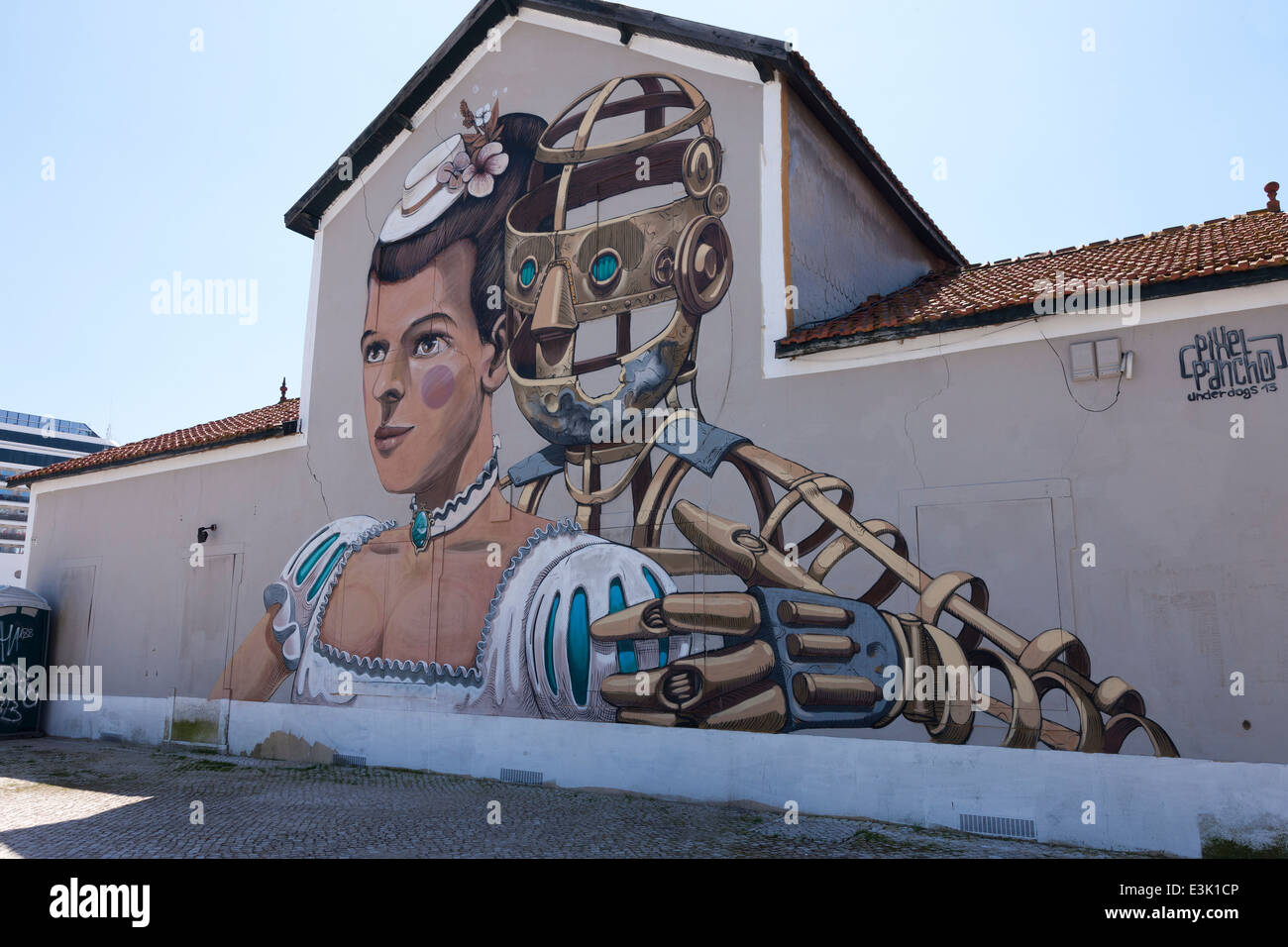 Street Art (Graffiti) Lisbon Portugal Stock Photo - Alamy