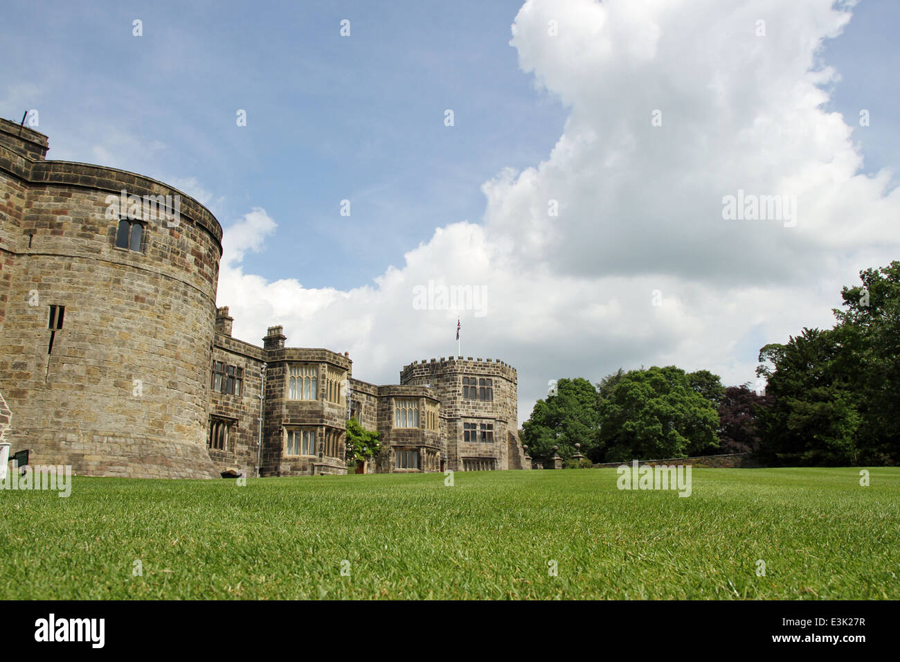 Skipton Castle is a medieval castle in Skipton, North Yorkshire ...
