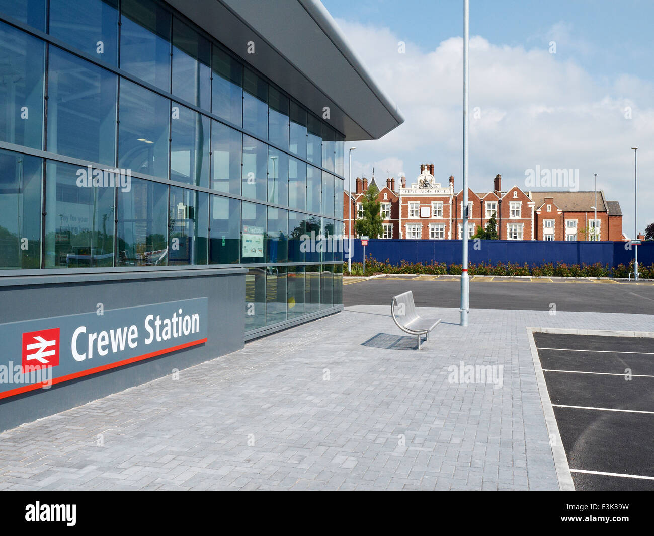 Crewe railway station sign hi-res stock photography and images - Alamy