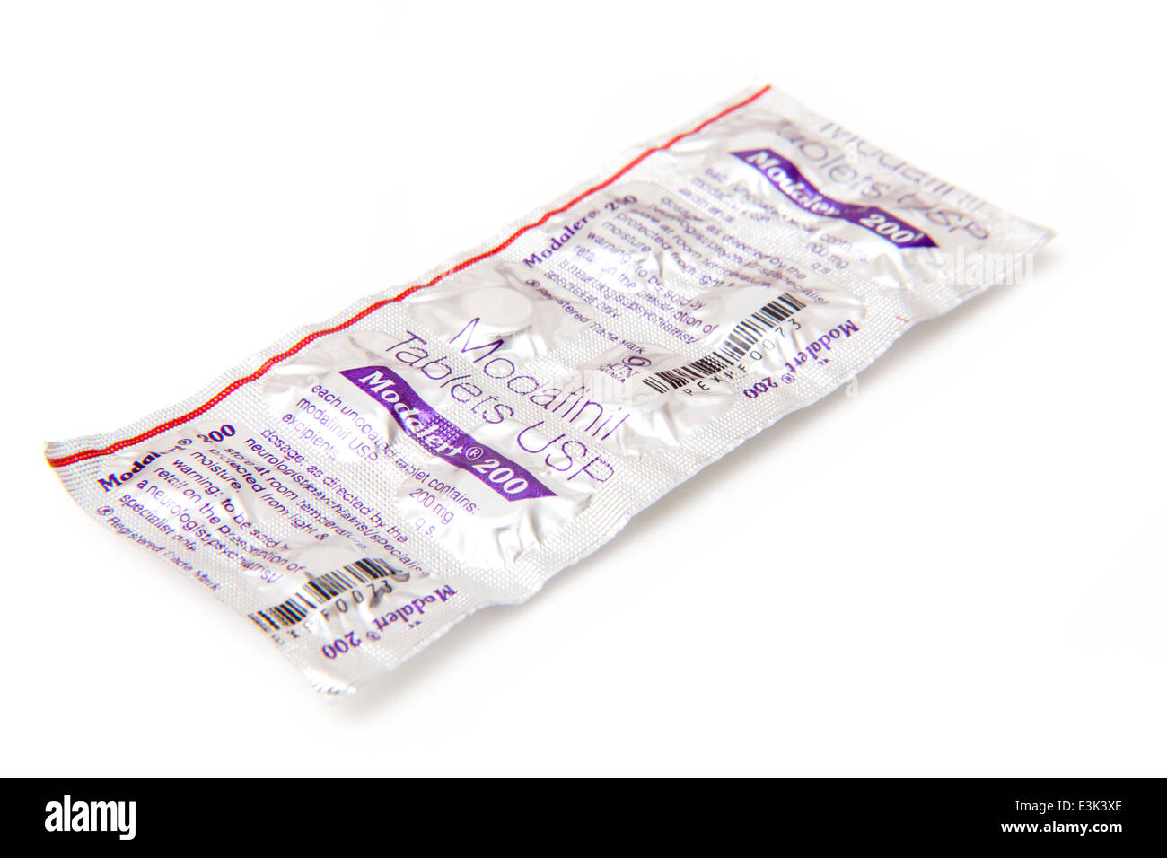 Modafinil or Modalet tablets Stock Photo - Alamy
