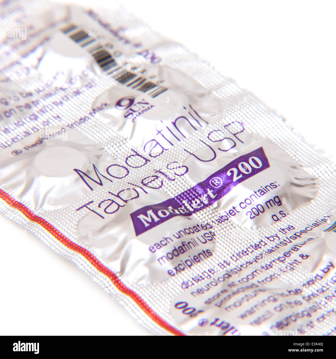 Modafinil or Modalet tablets Stock Photo - Alamy