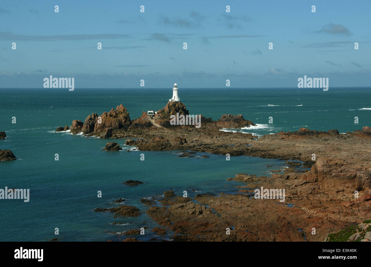 La Corbiere Lighthouse Stock Photo - Alamy