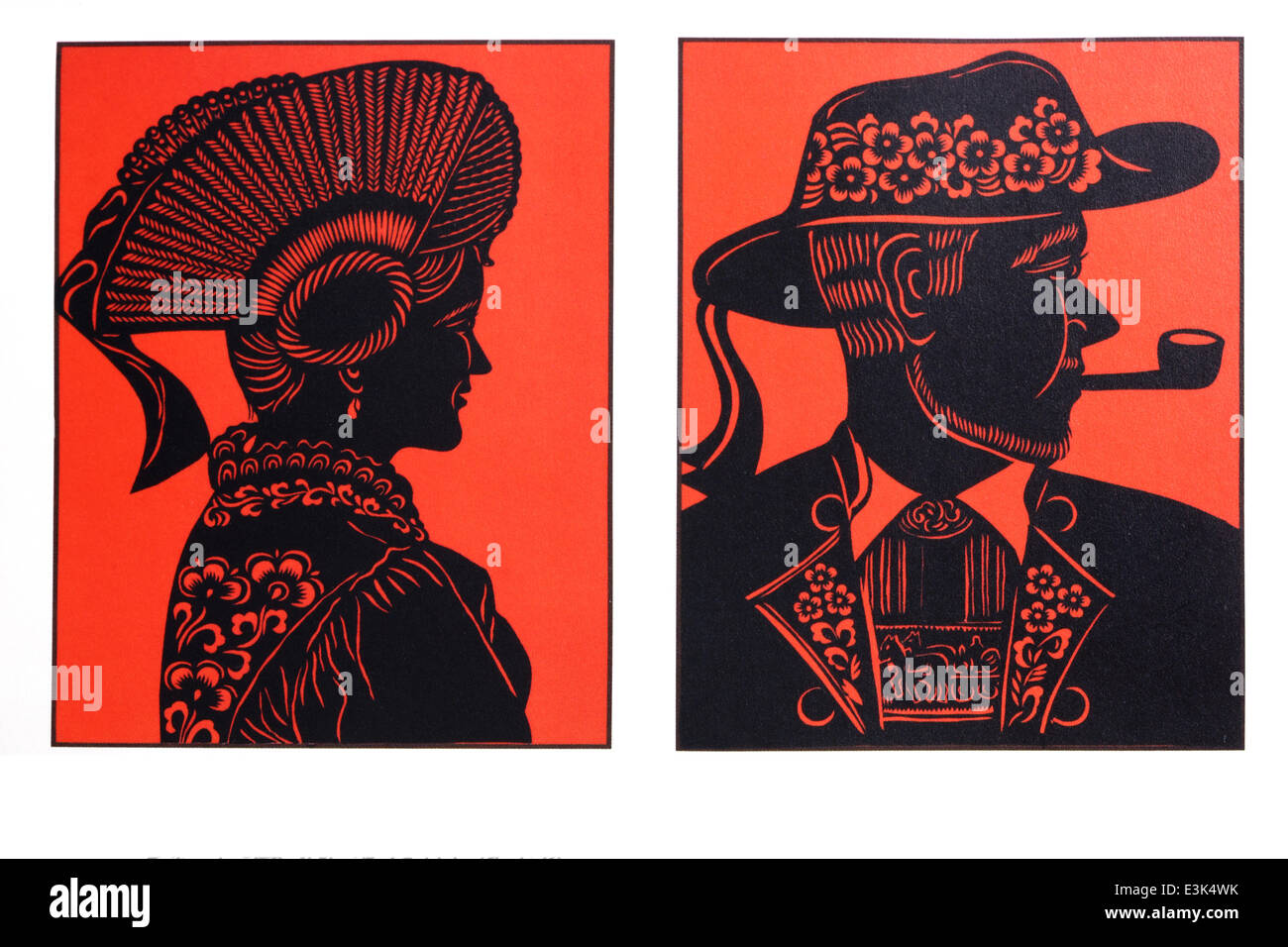 Cut paper art women Cut Out Stock Images & Pictures - Alamy