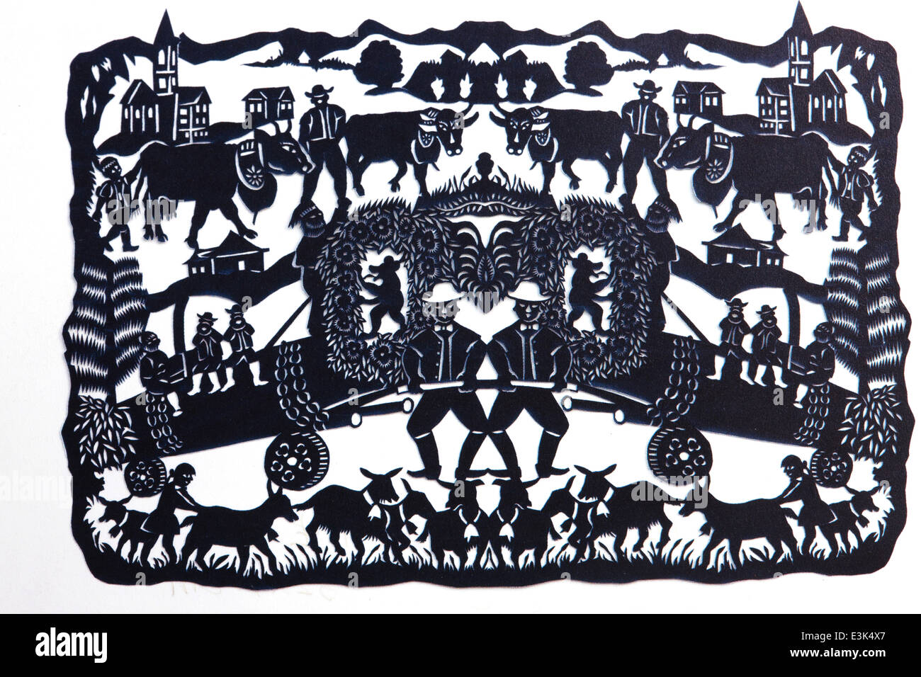 Paper craft of sheep hi-res stock photography and images - Alamy