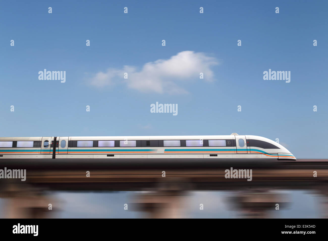 High speed maglev train on hi-res stock photography and images - Alamy