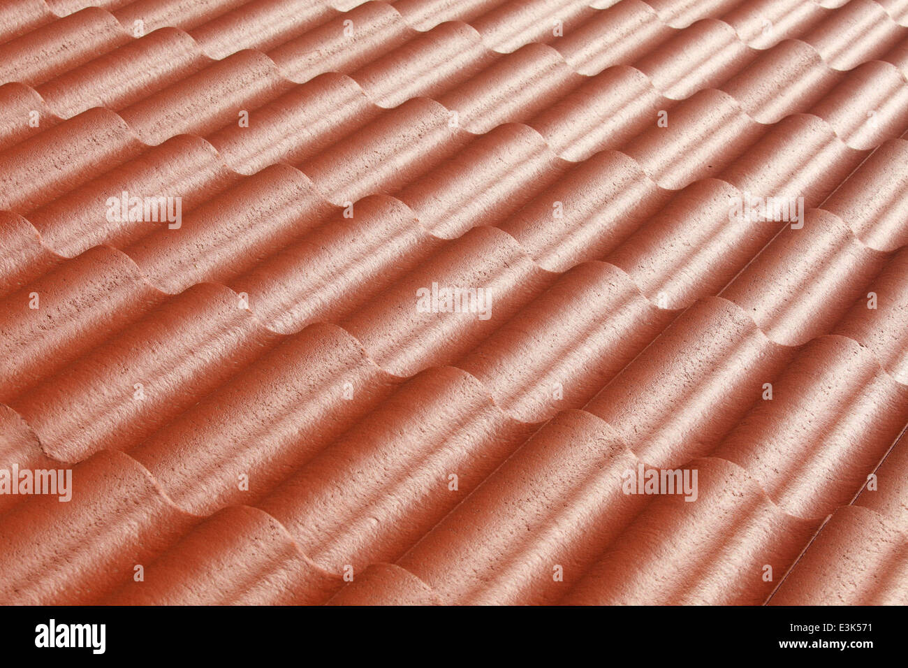 Pattern of red roof Stock Photo - Alamy