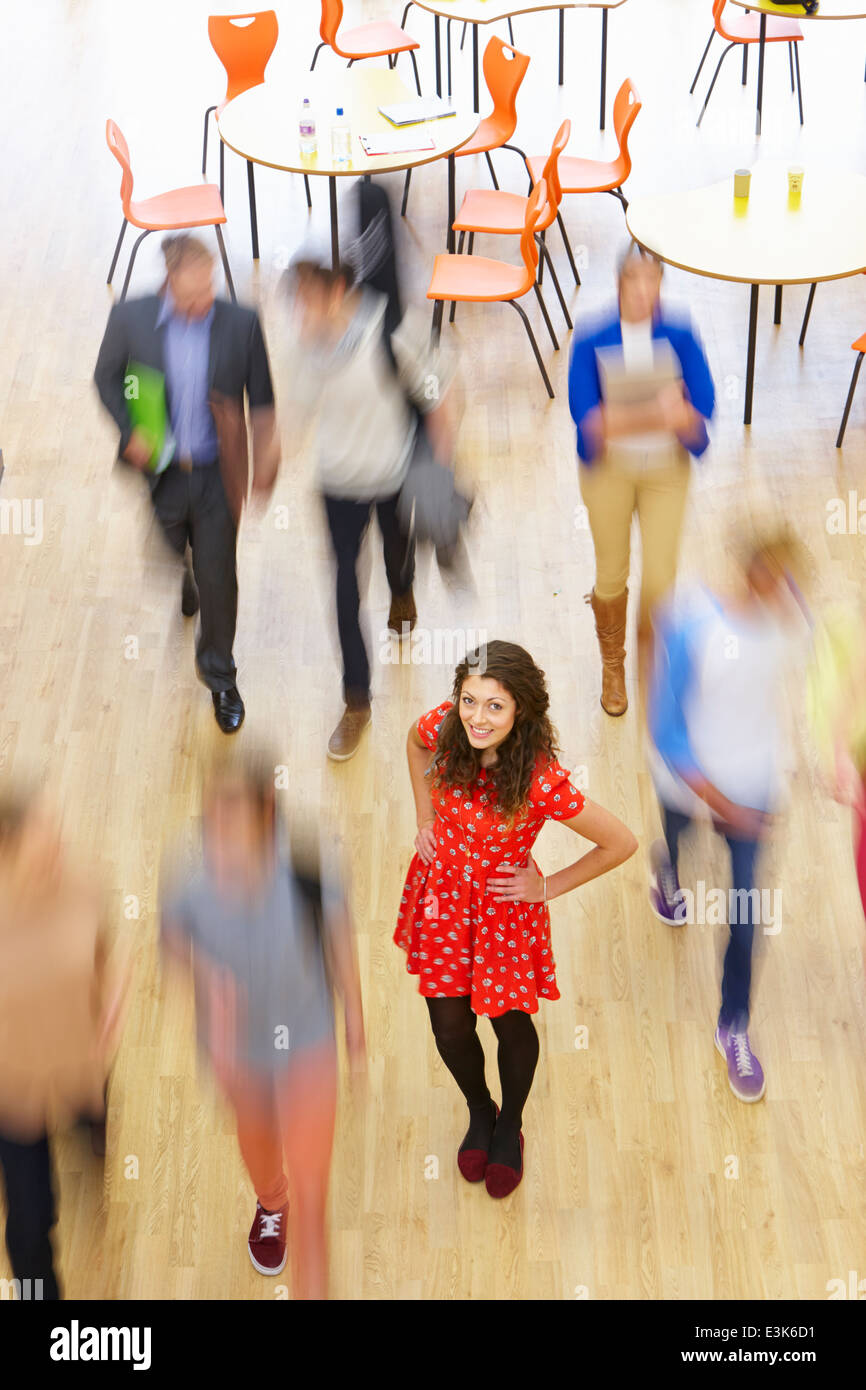 Students moving classroom hi-res stock photography and images - Alamy