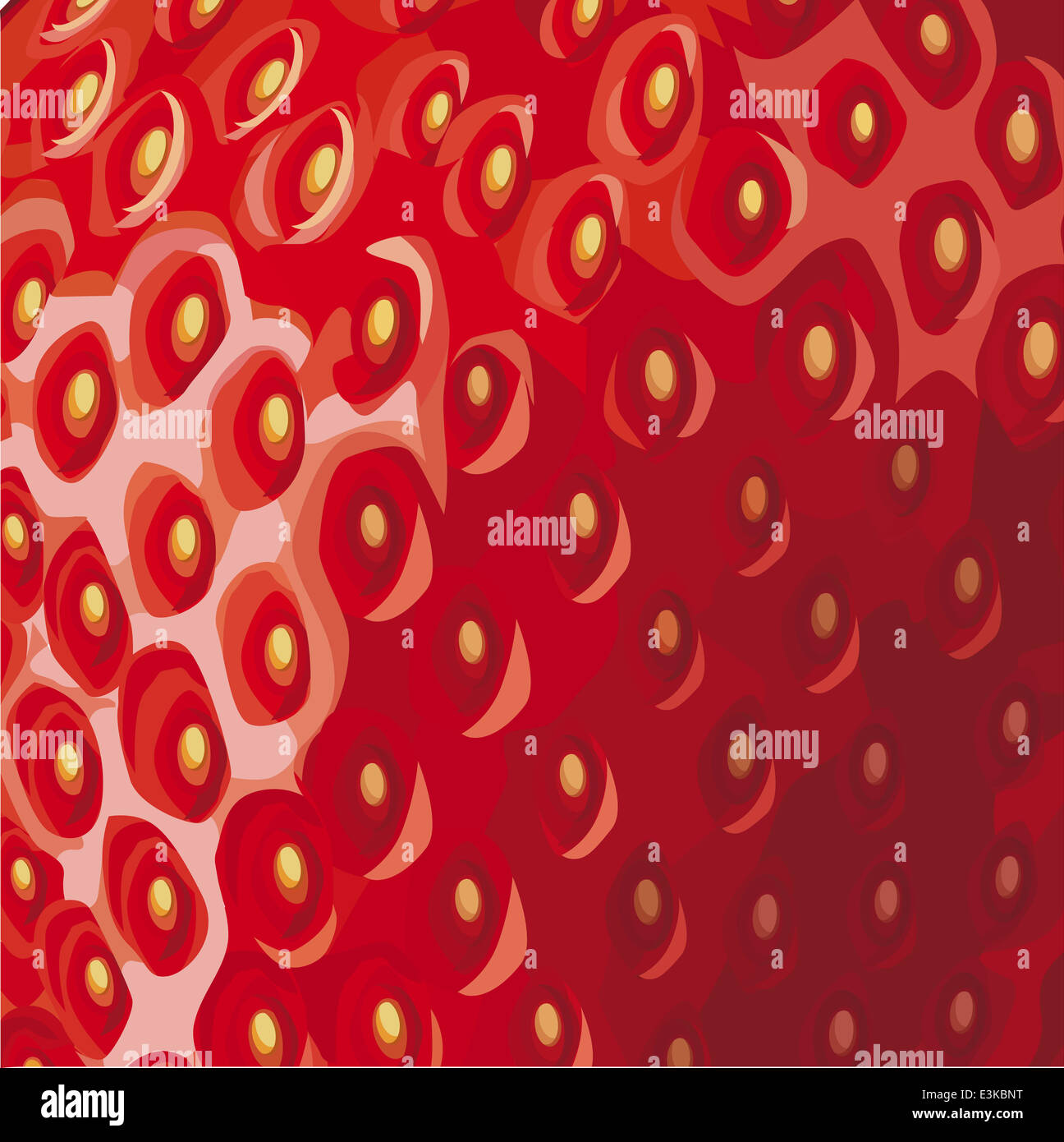 Extreme macro of strawberry texture Stock Photo - Alamy