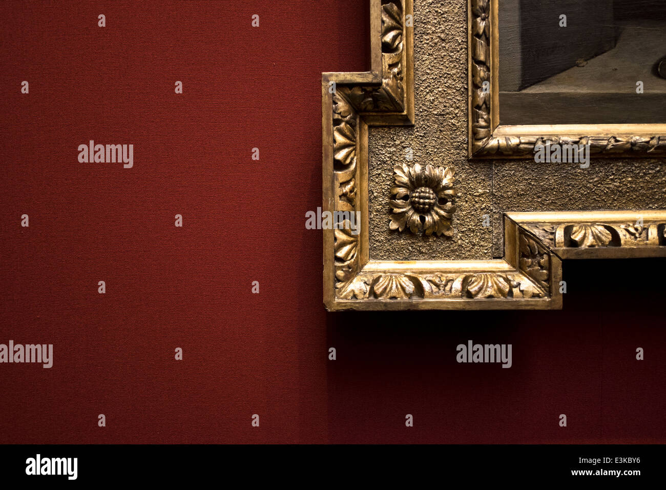 Tableau frame at the Scottish National Gallery in Edinburgh, Scotland ...