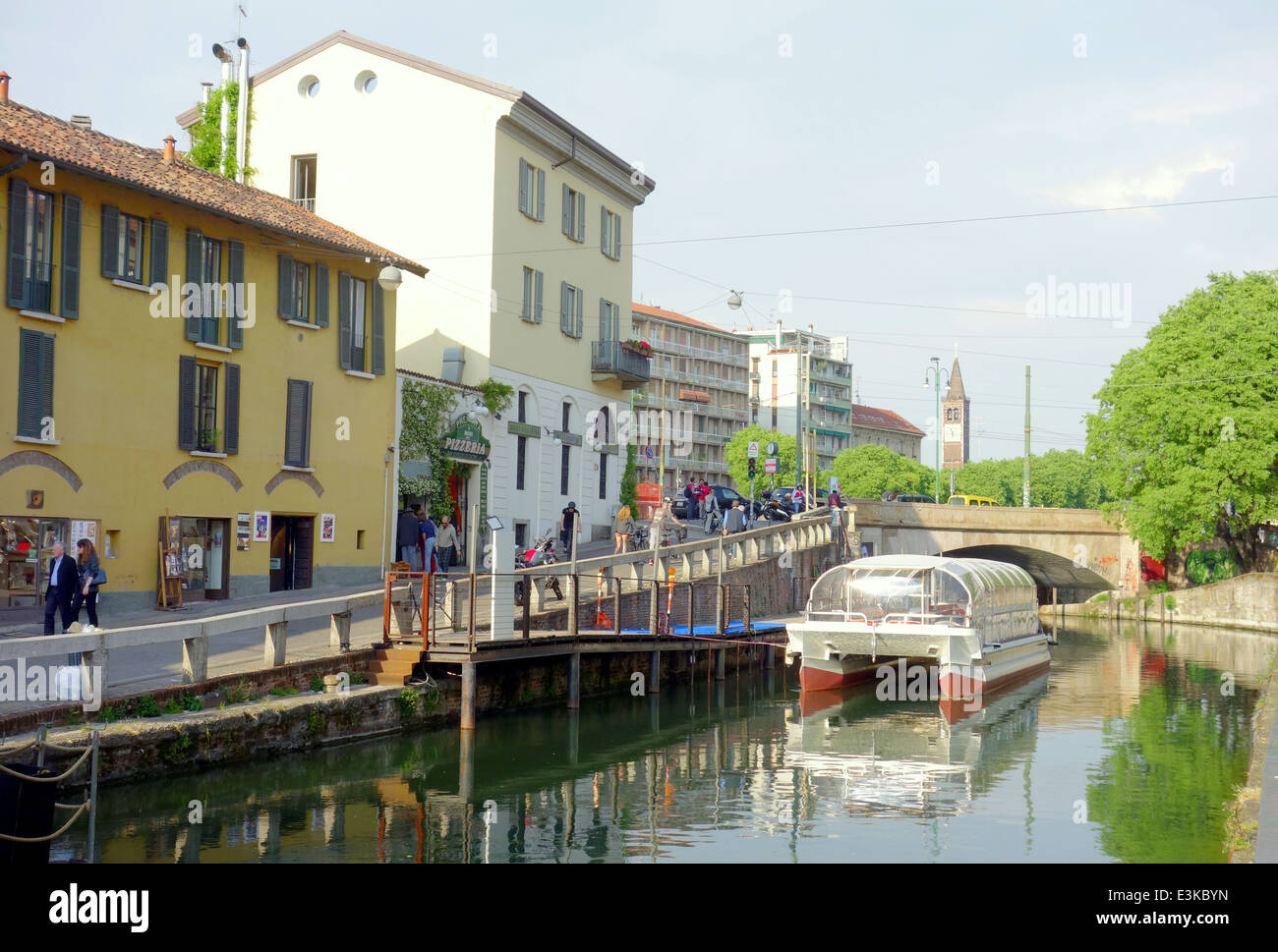 Milan river hi-res stock photography and images - Alamy