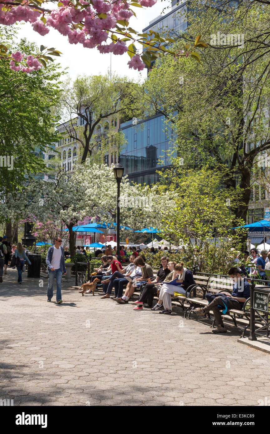 Women sitting on benches hi-res stock photography and images - Alamy