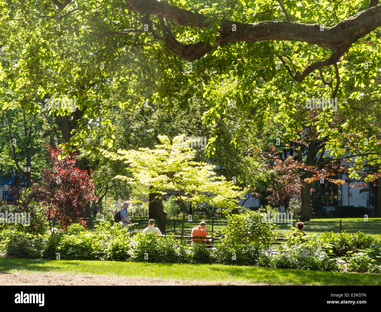 Inviting park scene hi-res stock photography and images - Alamy
