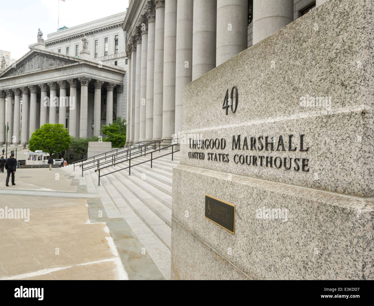 Thurgood Marshall Courthouse, NYC, USA Stock Photo - Alamy