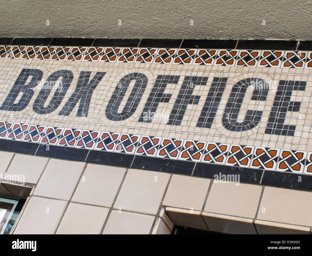 Theater Box Office Sign Stock Photo - Alamy