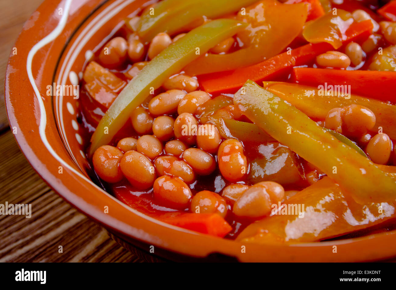 Chakalaka is a South African vegetable relish, usually spicy Stock ...