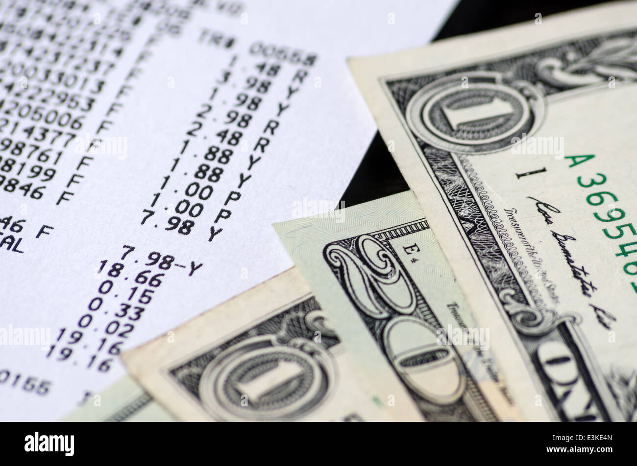 Sign receipt hi-res stock photography and images - Alamy
