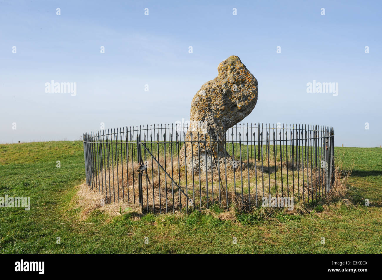 The Rollright Stones near to the English village of Long Compton in the ...