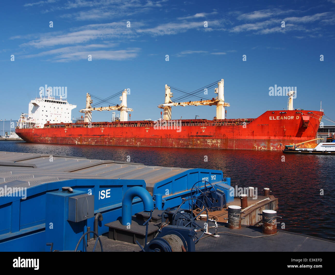 ELEANOR D, a cargo ship registered under IMO 9287974 and callsign C6TS3 ...