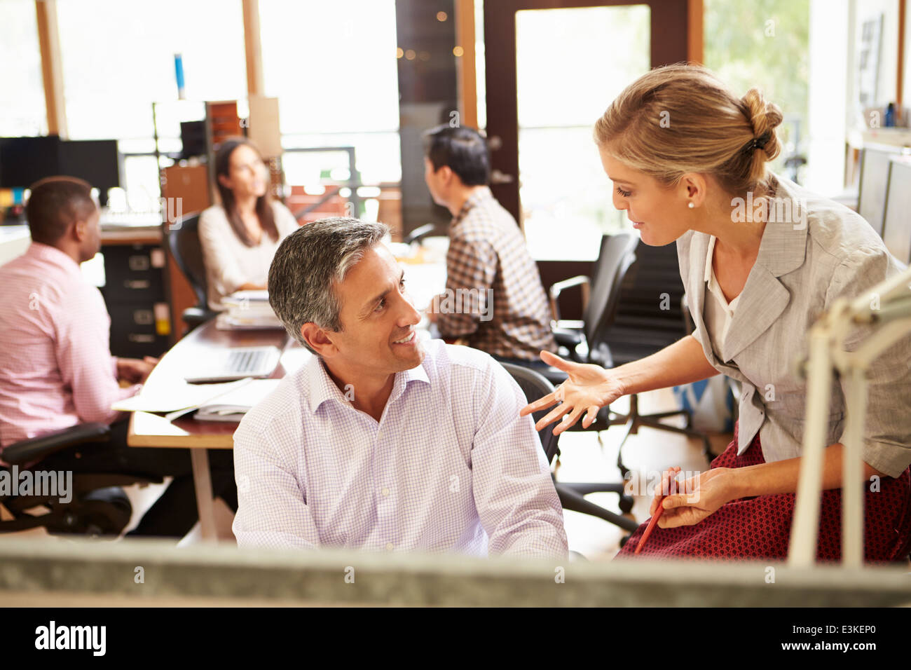Office colleagues two hi-res stock photography and images - Alamy