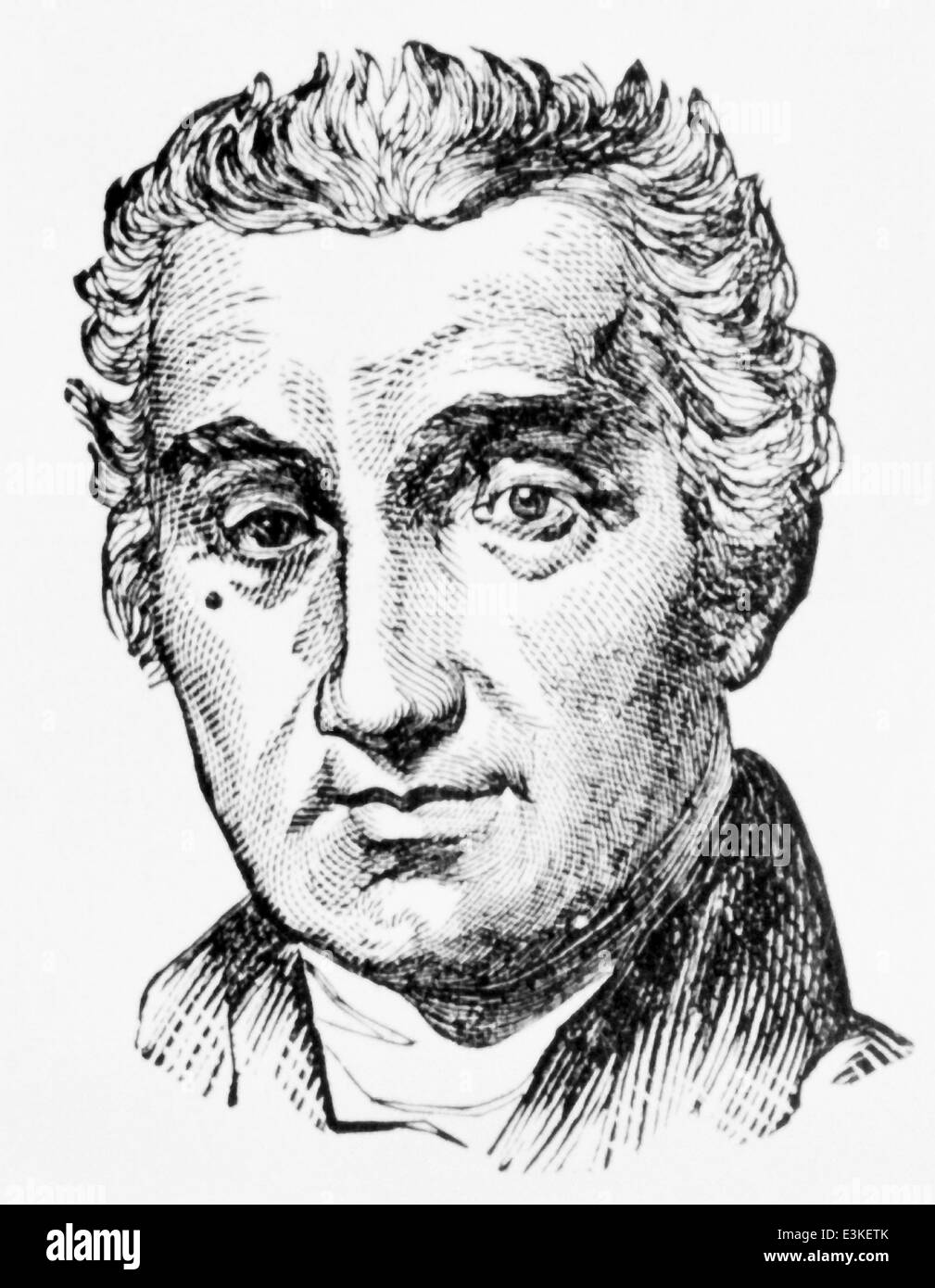 Vintage portrait of James Monroe Stock Photo - Alamy